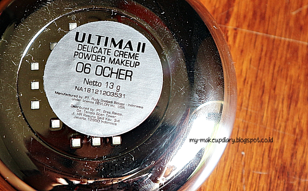 [REVIEW] Ultima II Delicate Creme Powder Makeup in Ocher - My-Makeupdiary