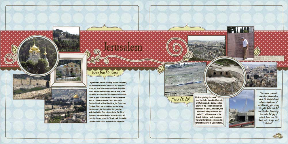 C.J.'s Scrapbook: Israel!