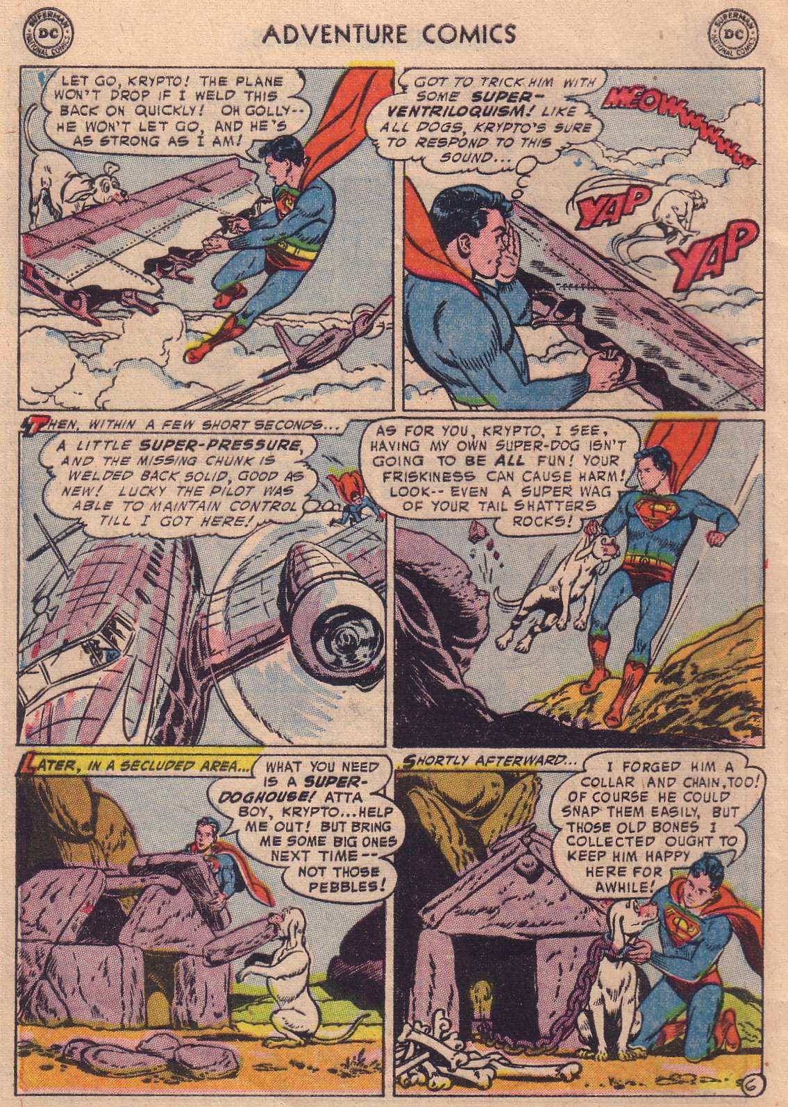 Days of Adventure: Adventure Comics # 210, March, 1955