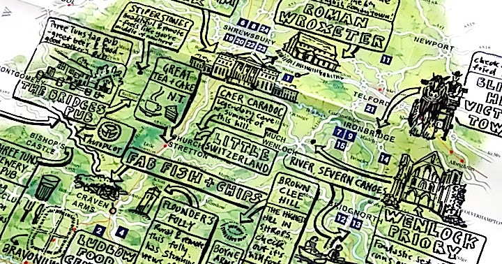 Bumblebee Creatives: DOODLE MAPS (Self Initiated Project)..