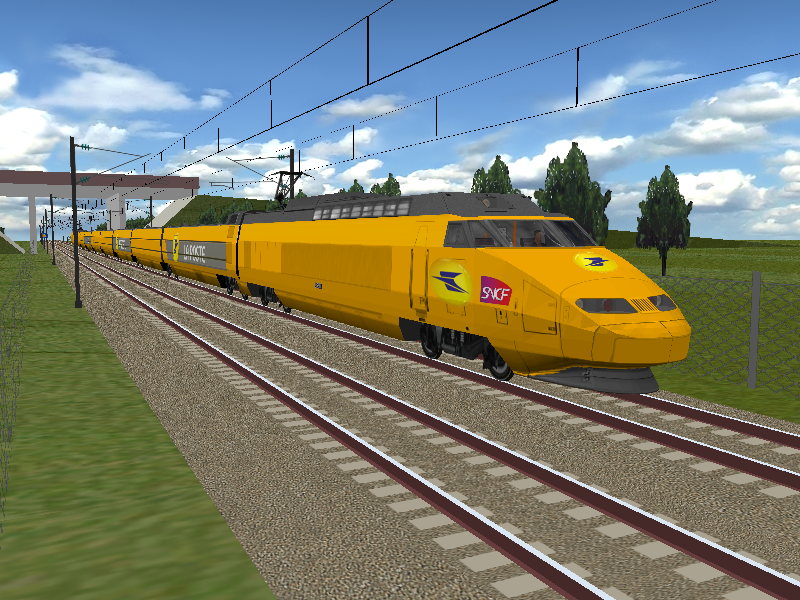 High Speed Trains OpenBVE: TGV La Poste - Europorte