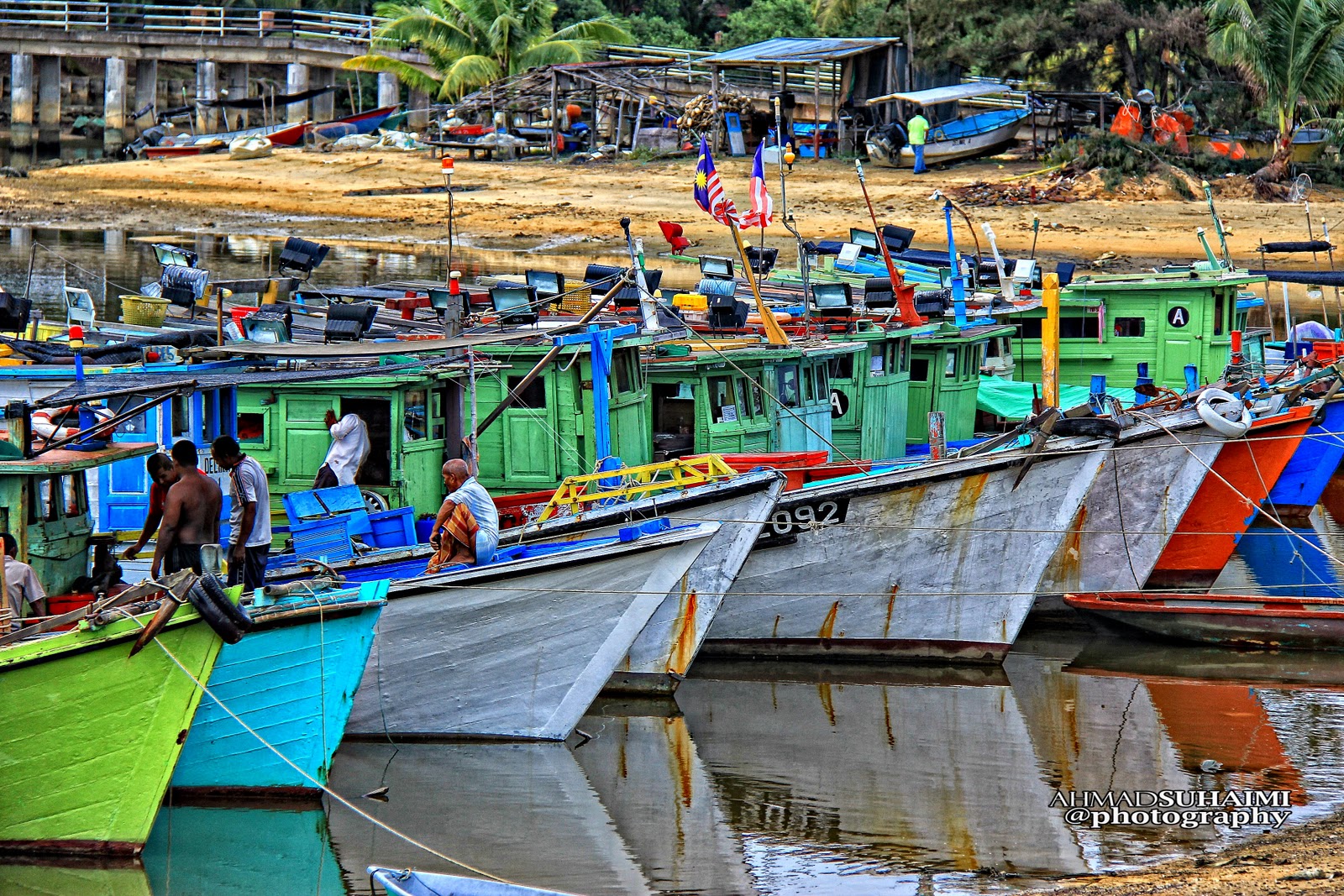 ahmadSUHAIMI@photography: Bot Nelayan Perkampungan Nelayan di Marang...