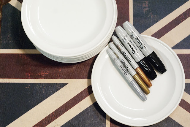 fox and gypsy: Sharpie Plate DIY