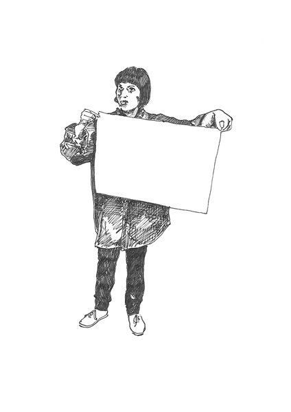 Andrew Gannon: Drawings from screen-printing