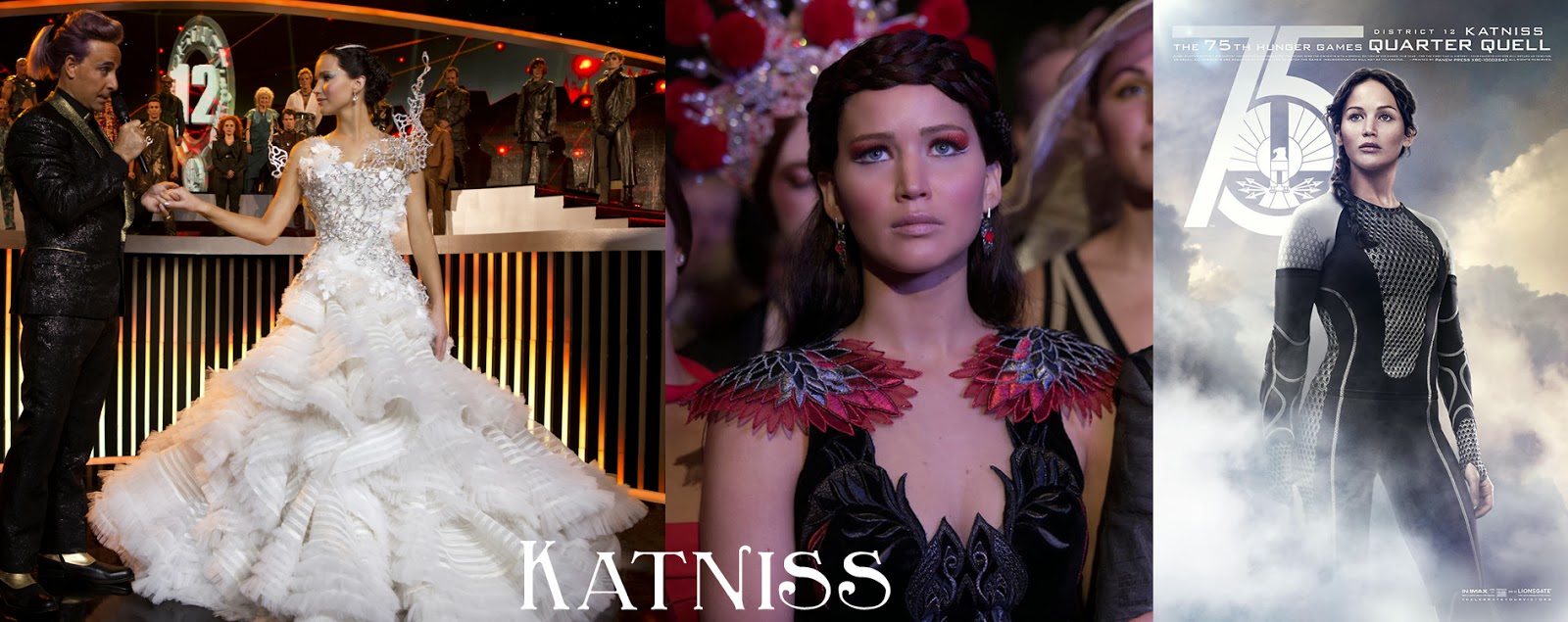Catching Fire Katniss Black Dress