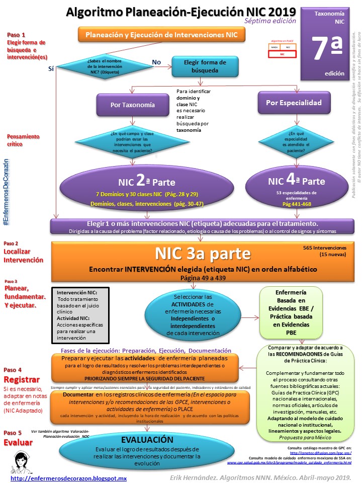 Enfermeros de Corazón: Actualidades Algoritmos NOC y NIC 2019: ASPECTOS ...
