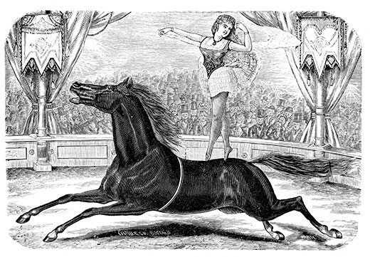 Sirkusteltta: 1768 • Patty Astley • First Lady of the Circus