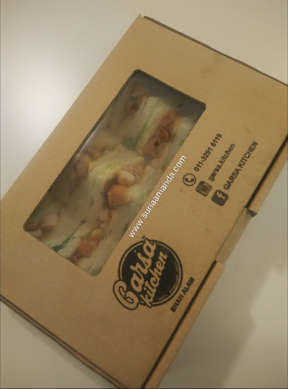 Sandwich Garsa Kitchen Fresh Homemade dan Halal..... ~ SURIA AMANDA