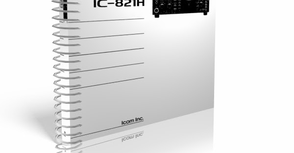 Esquema Elétrico: ICOM IC-821H VHF UHF All Mode Transceiver Instruction ...