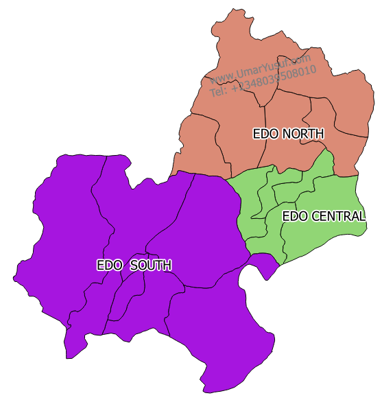 Geospatial Solutions Expert: Map of Nigeria States' Senatorial Districts