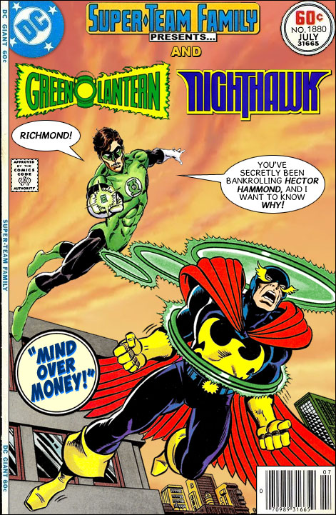 Super-Team Family: The Lost Issues!: Green Lantern and Nighthawk