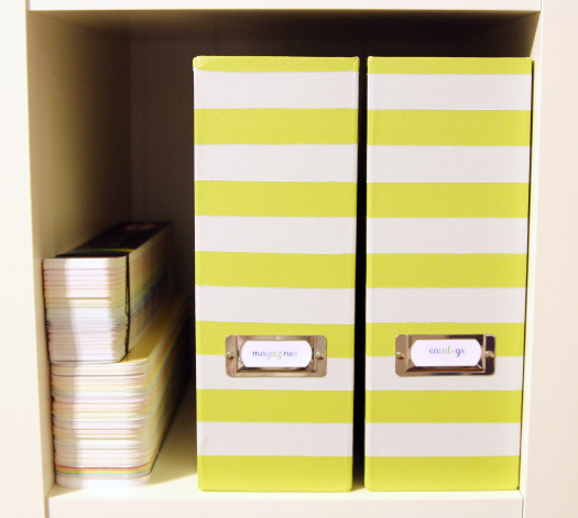 IHeart Organizing: IHeart: Painted Magazine Files!