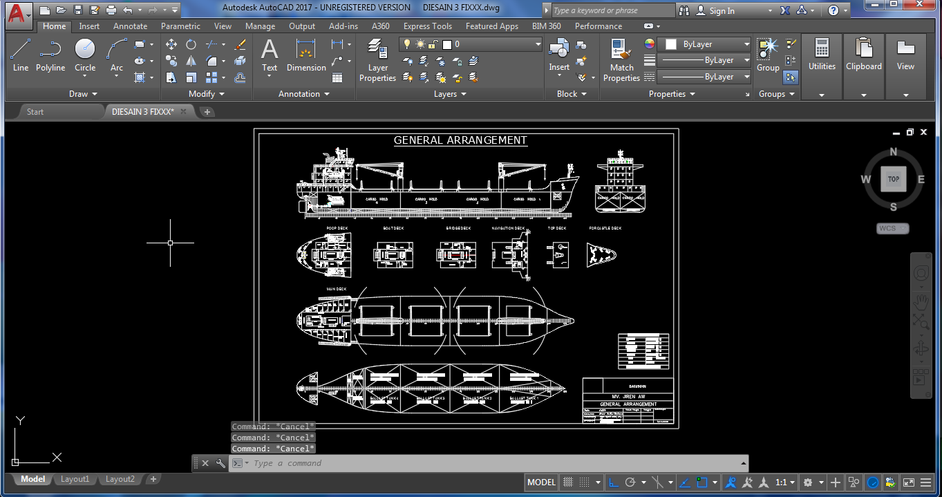 Cara Menyimpan Gambar Ke dalam Format PDF Pada AutoCAD 2017 - bagus3d