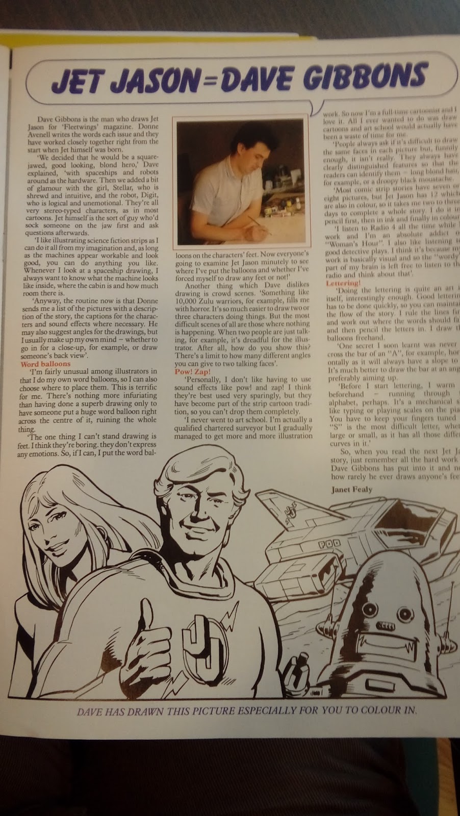 Boys Adventure Comics: Dave Gibbons' Jet Jason - episode 4