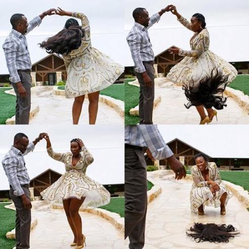 Nigerian IG user shares a funny incident from her prewedding photo ...