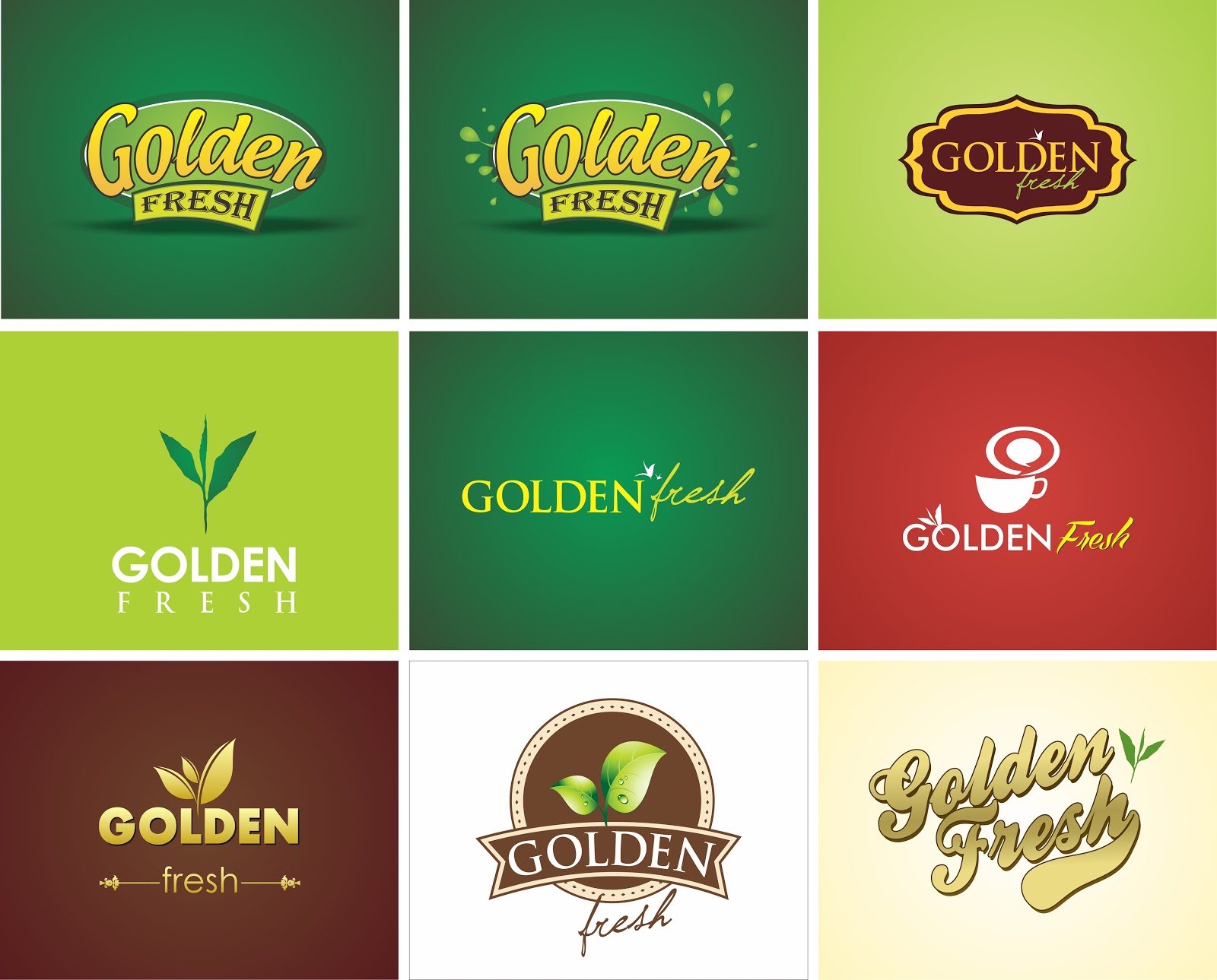 Creative Works: GOLDEN FRESH, CITAGUS AND X-MAS CREATIVE