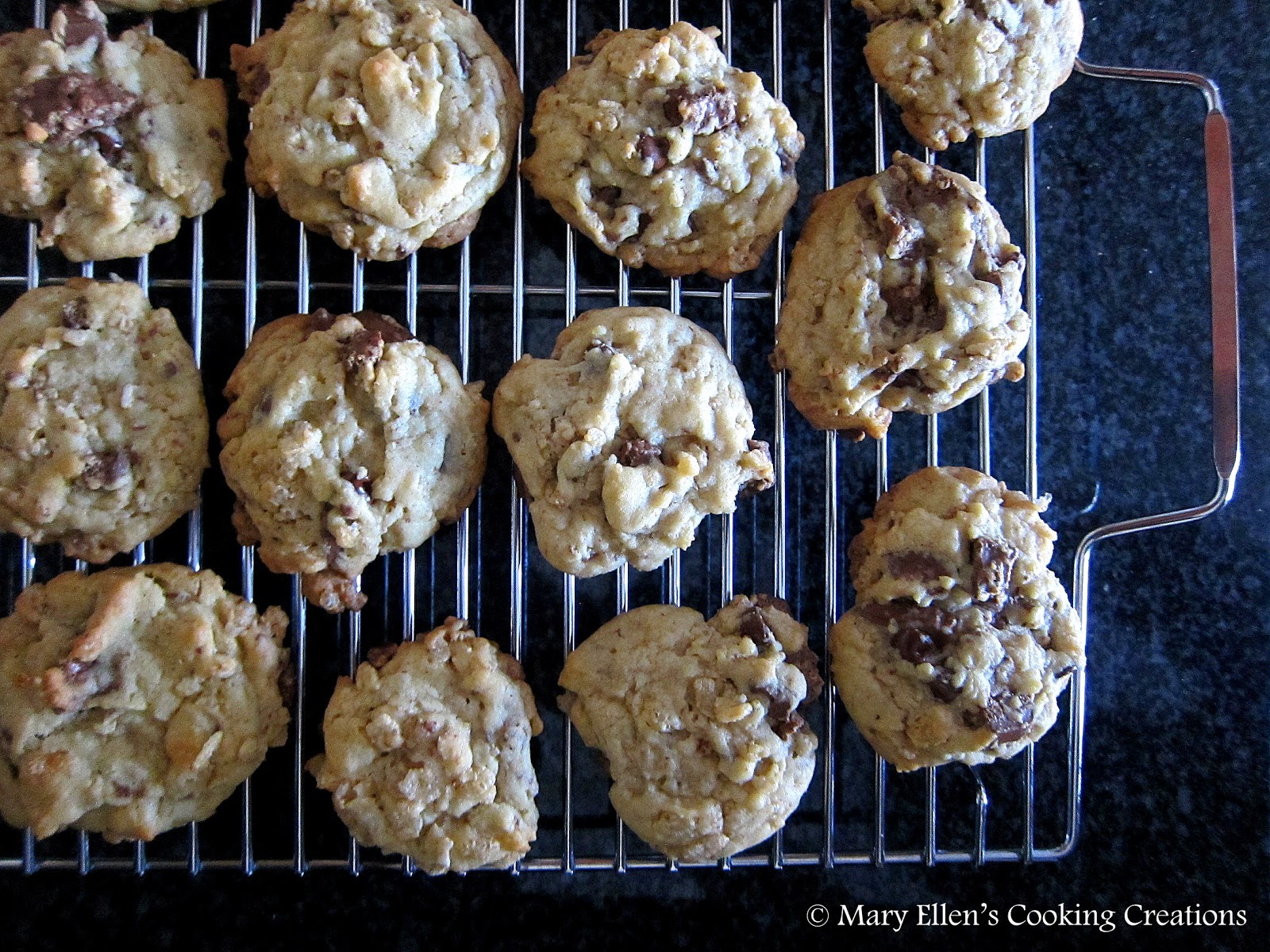 Mary Ellen's Cooking Creations: A Fun Take on Chocolate Chip Cookies ...