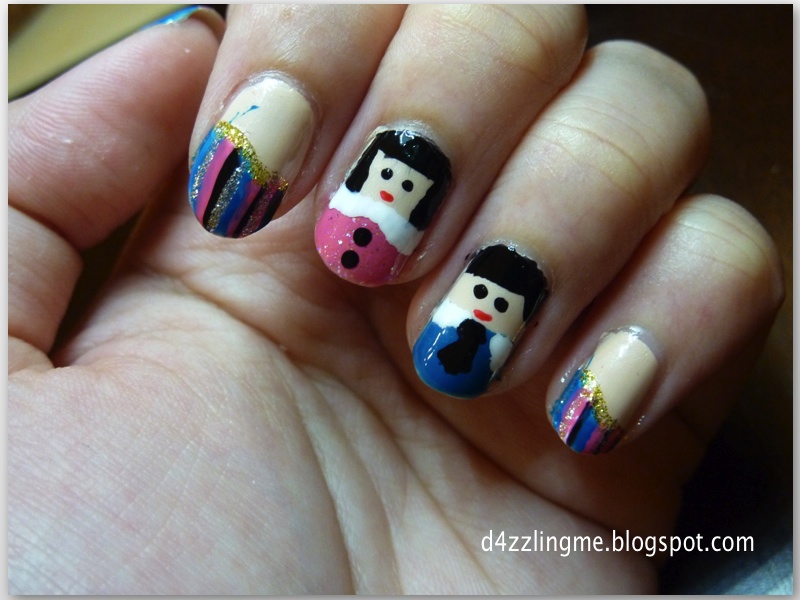 D4zzling Me: Mr & Mrs Nails Art