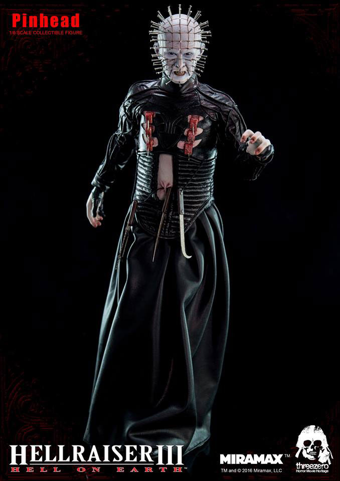 1/6 PINHEAD – HELLRAISER III: HELL ON EARTH by Threezero - Pre-Orders ...