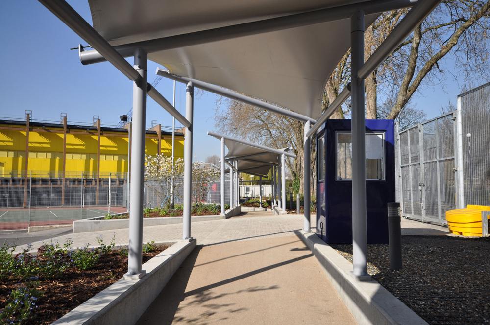 PVC - HDPE Shade Structure