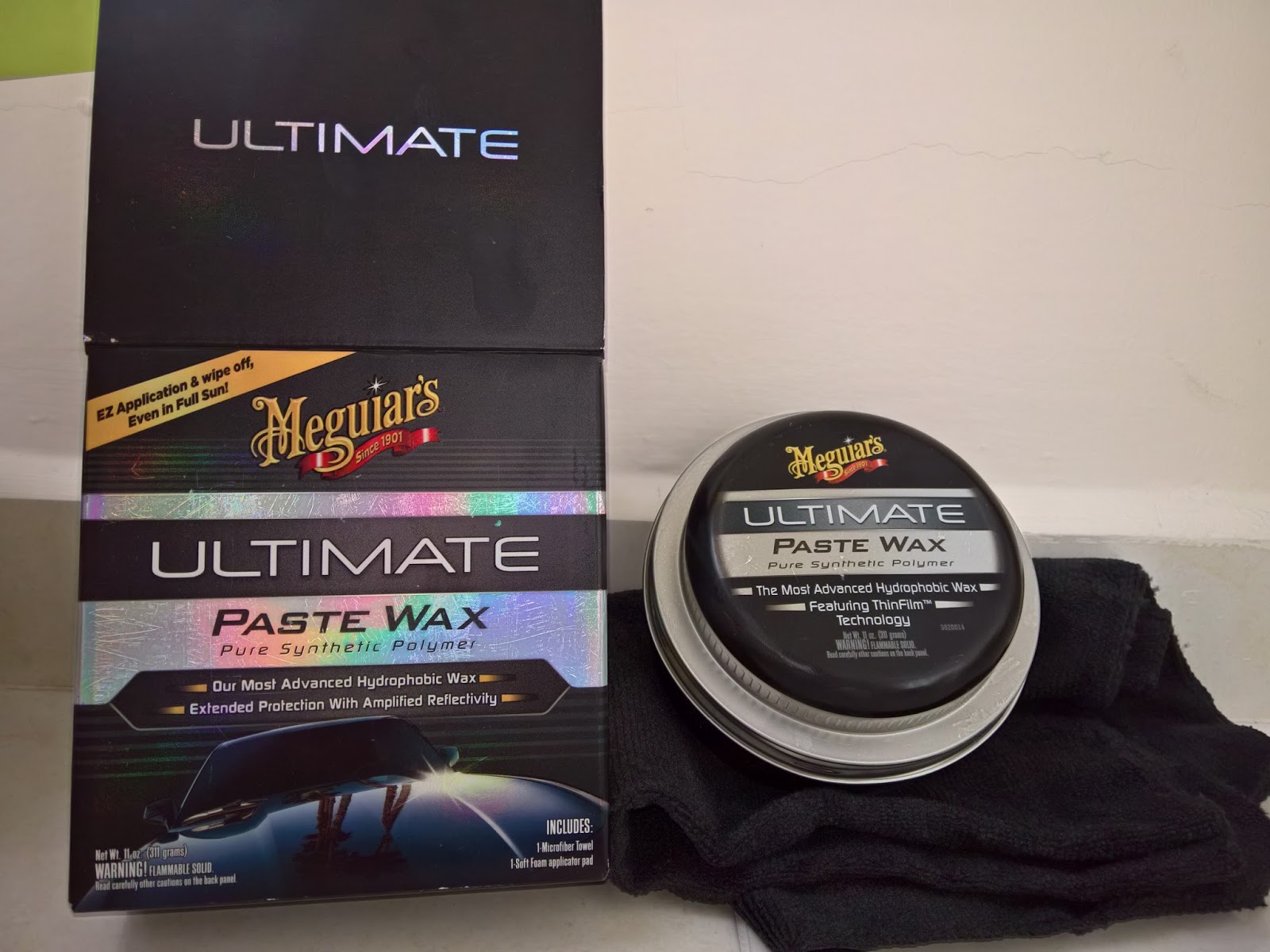 Car Porch Detailer: Meguiar's Ultimate Paste Wax Poor Performance?
