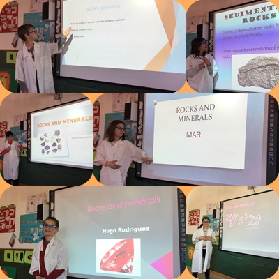 Learning together Aprendiendo juntos: Project "Rocks and minerals"