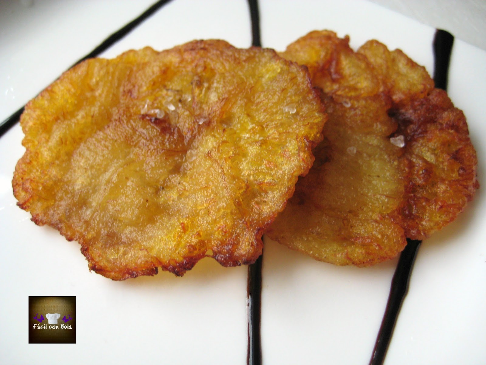 Patacones - Tostones - Plátano Frito con Video-Receta: Juego de ...