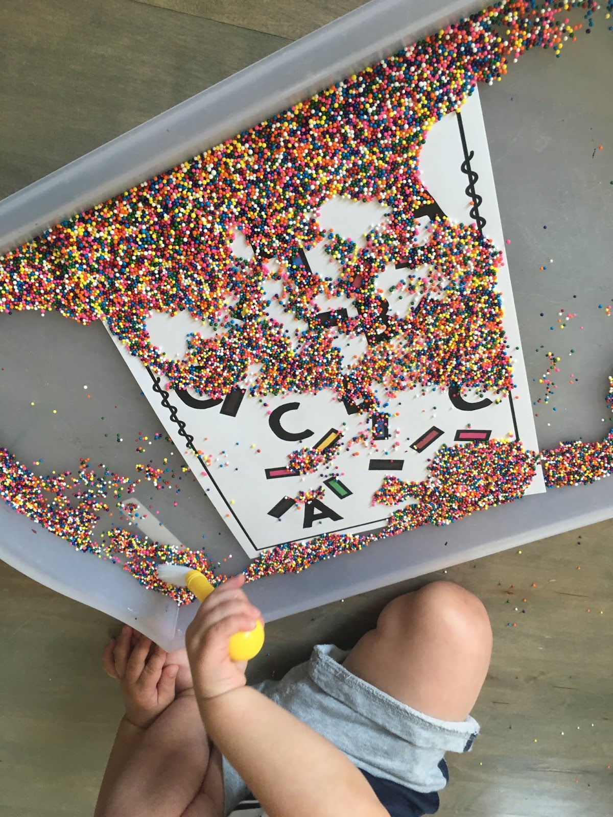 Tot School Letter C is for Cake | Busy Hands and Minds