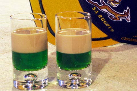 Antjie, die Rooibruin hen: Springbokkie Shooters!!!!