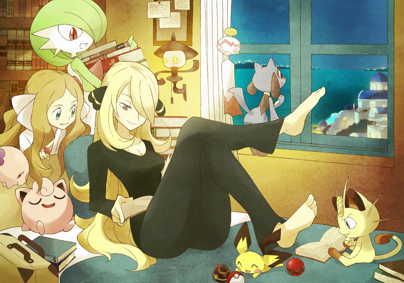 Anime Feet: Pokemon: Cynthia / Shirona (Mega-Post)