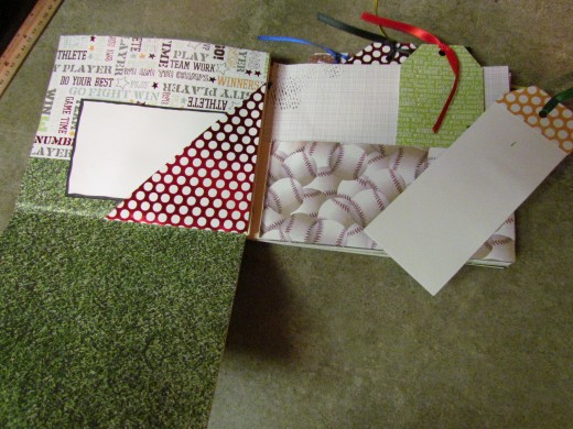 Abundant Family Living: Scrapbook from Manila File Folders