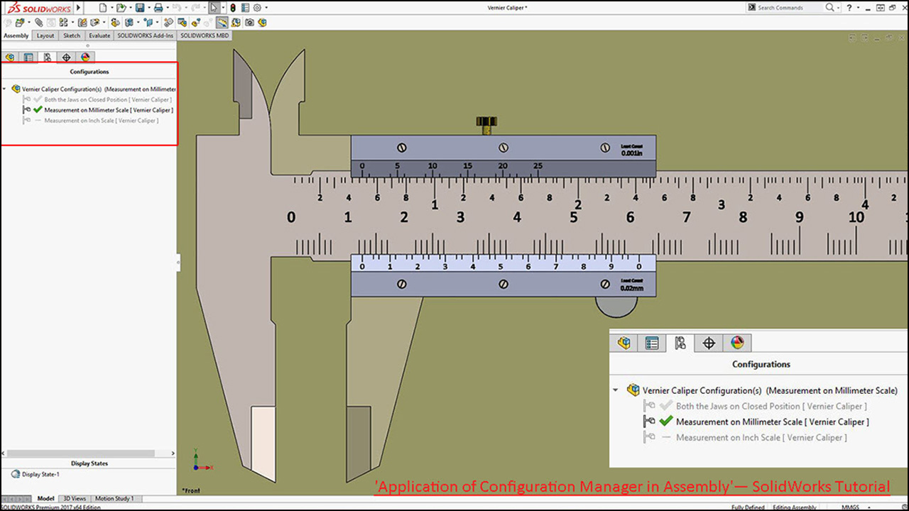 3d Solid Modelling Videos Application Of Configuration Manager In