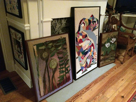 works in progress : Framing for tapestries