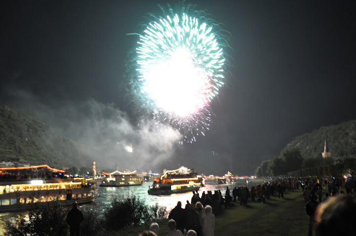 OUR BIG ADVENTURE: Rhine in Flames Festival - St. Goar, Germany