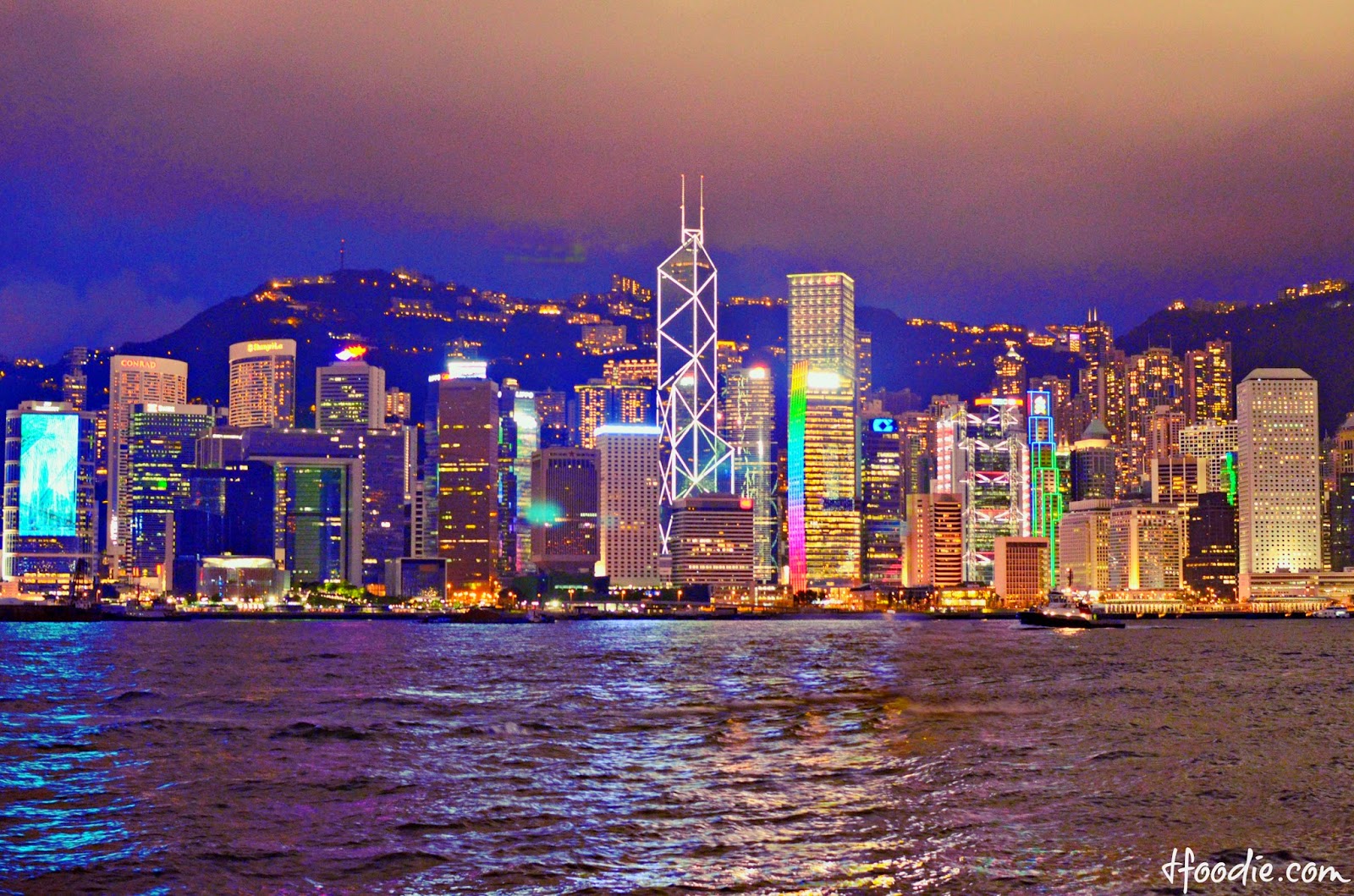 The traveling foodie: Victoria Harbour, Hong Kong