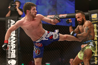 Magomed Bibulatov vs Jenel Lausa Full fight video - UFC 210 April 8, 2017