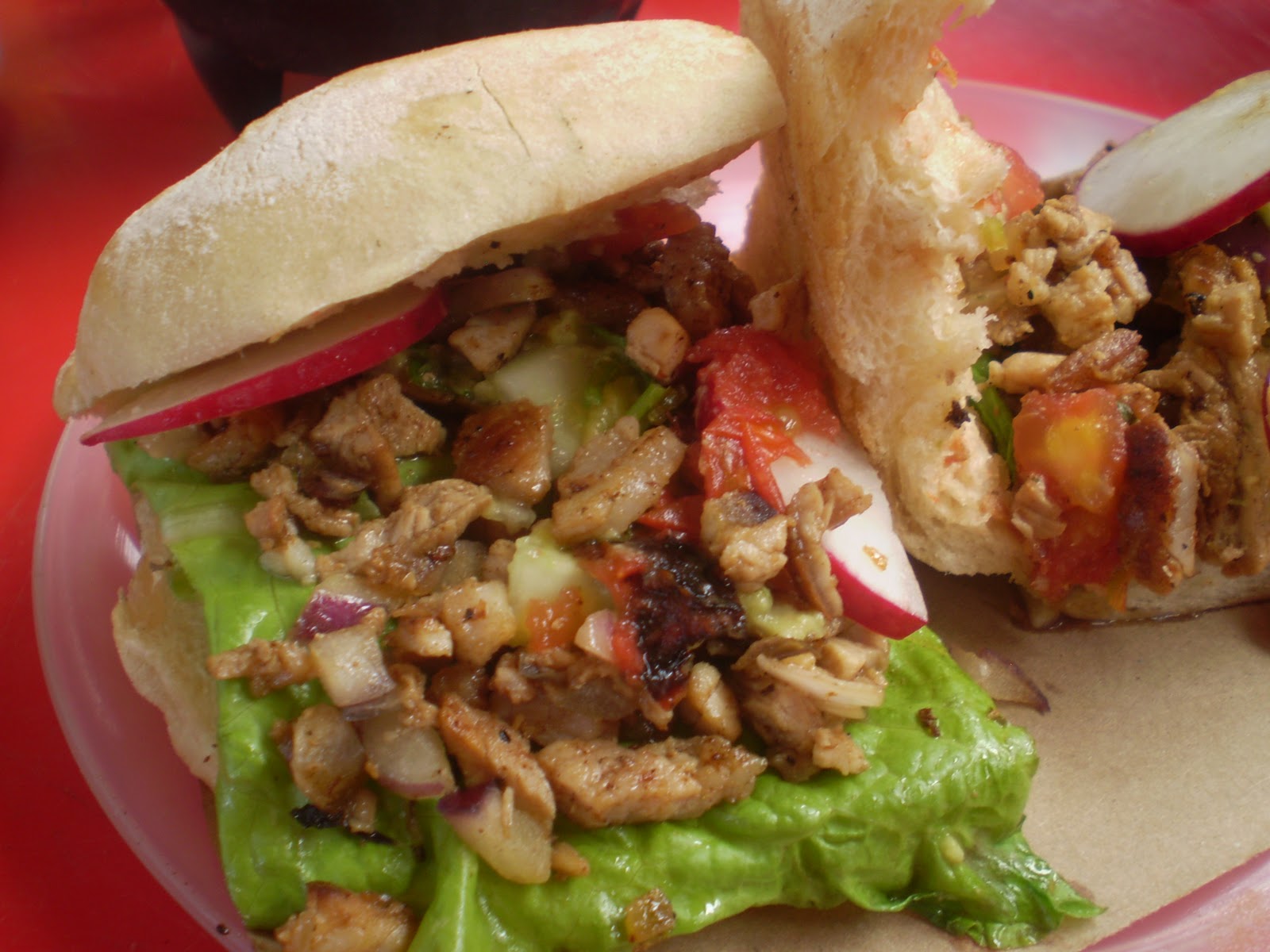 Sazón del corazón: Torta de poc-chuc