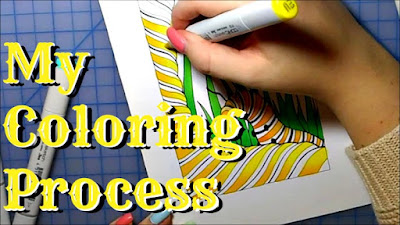 Painting My Blank Canvas: My Coloring Process