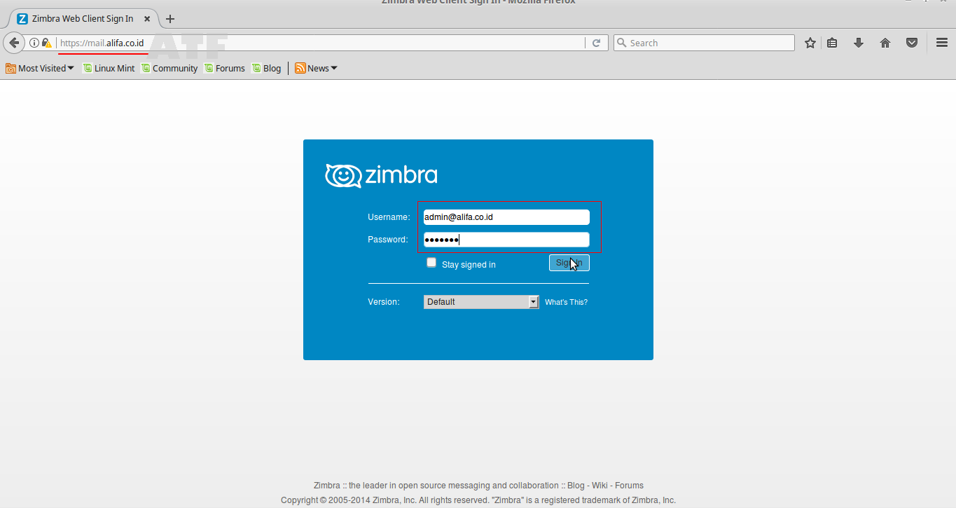 Cara Instalasi Zimbra di Linux Ubuntu Server 14.04 - Sebuah Perjalananku