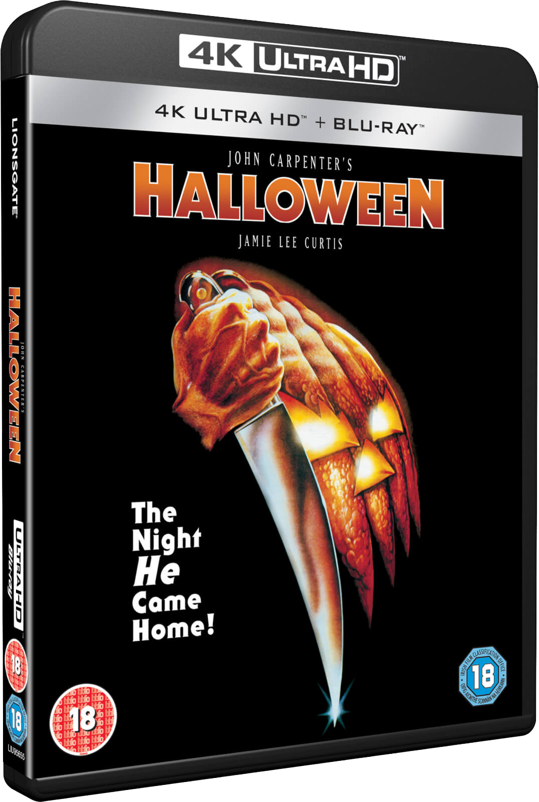 The Geeky Nerfherder: 'Halloween' 40th Anniversary 4K UHD Bluray from Zavvi