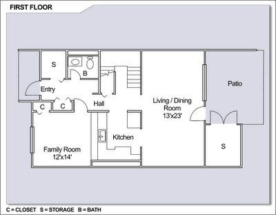 Craft Room Floor Plans - House Plan