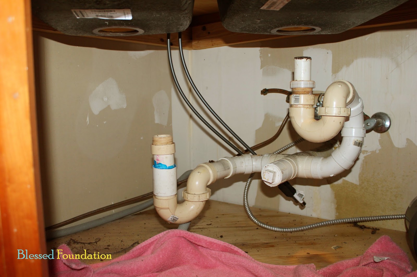 Blessed Foundation: Post 19: The Kitchen Sink