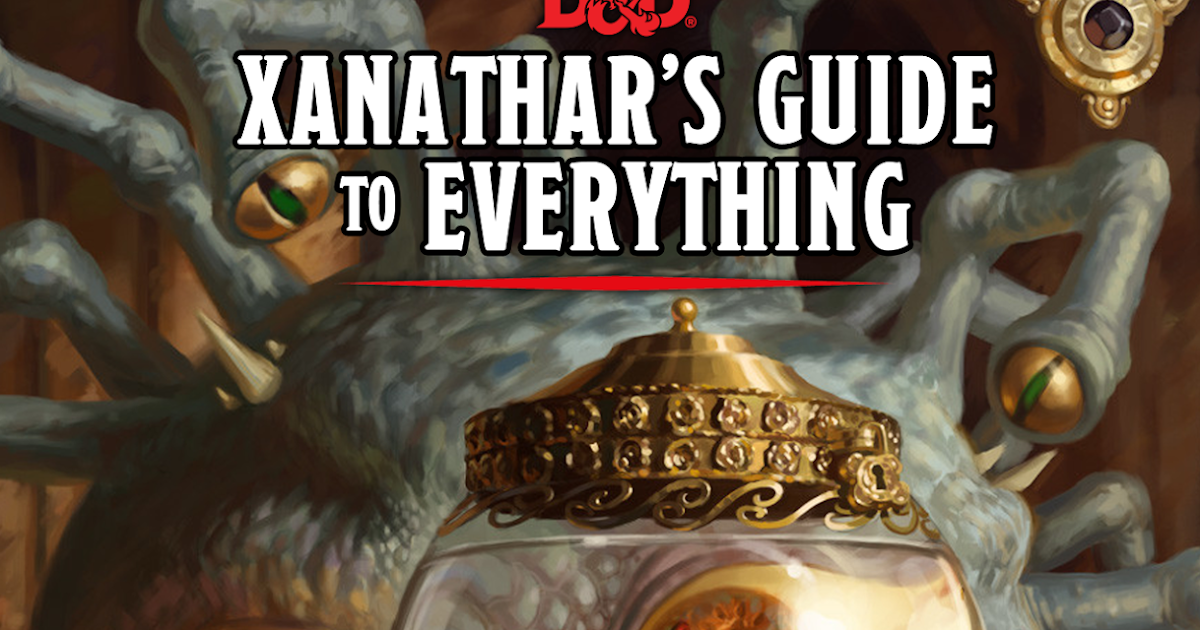 D&D 5e. - Guia de Xanathar para Todas as Coisas