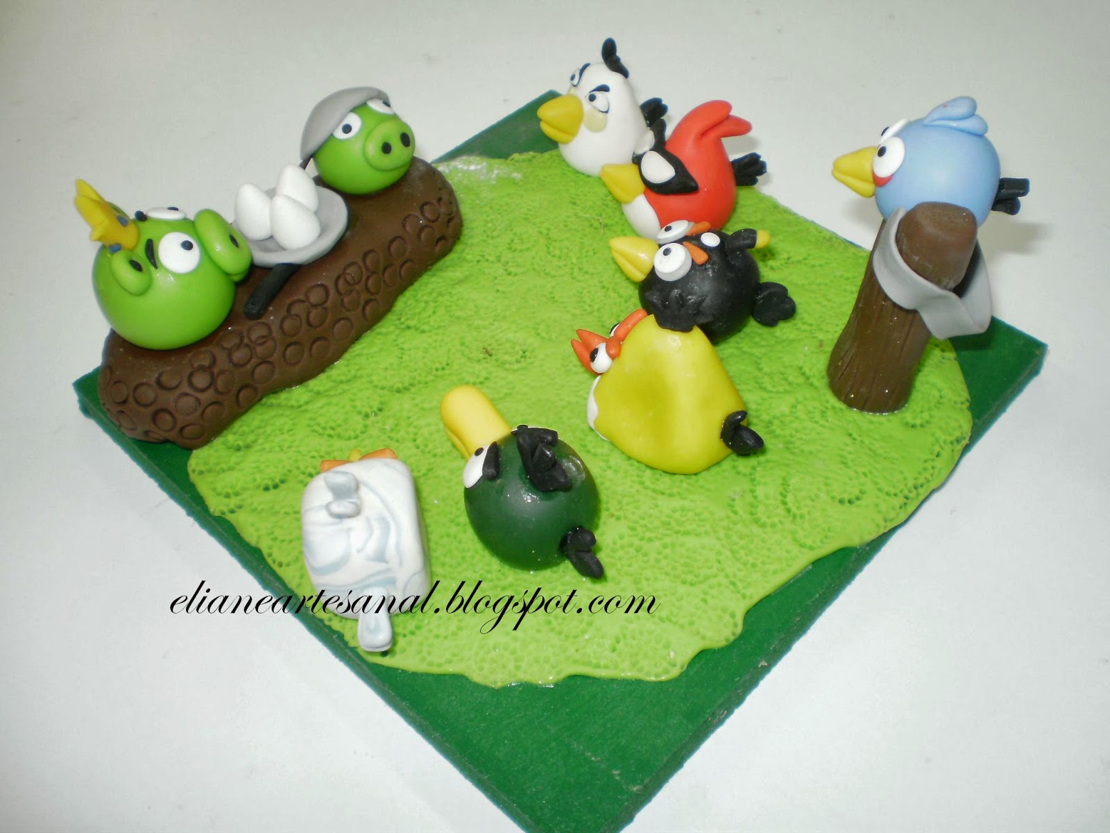 Artesanal: Angry Birds de Biscuit