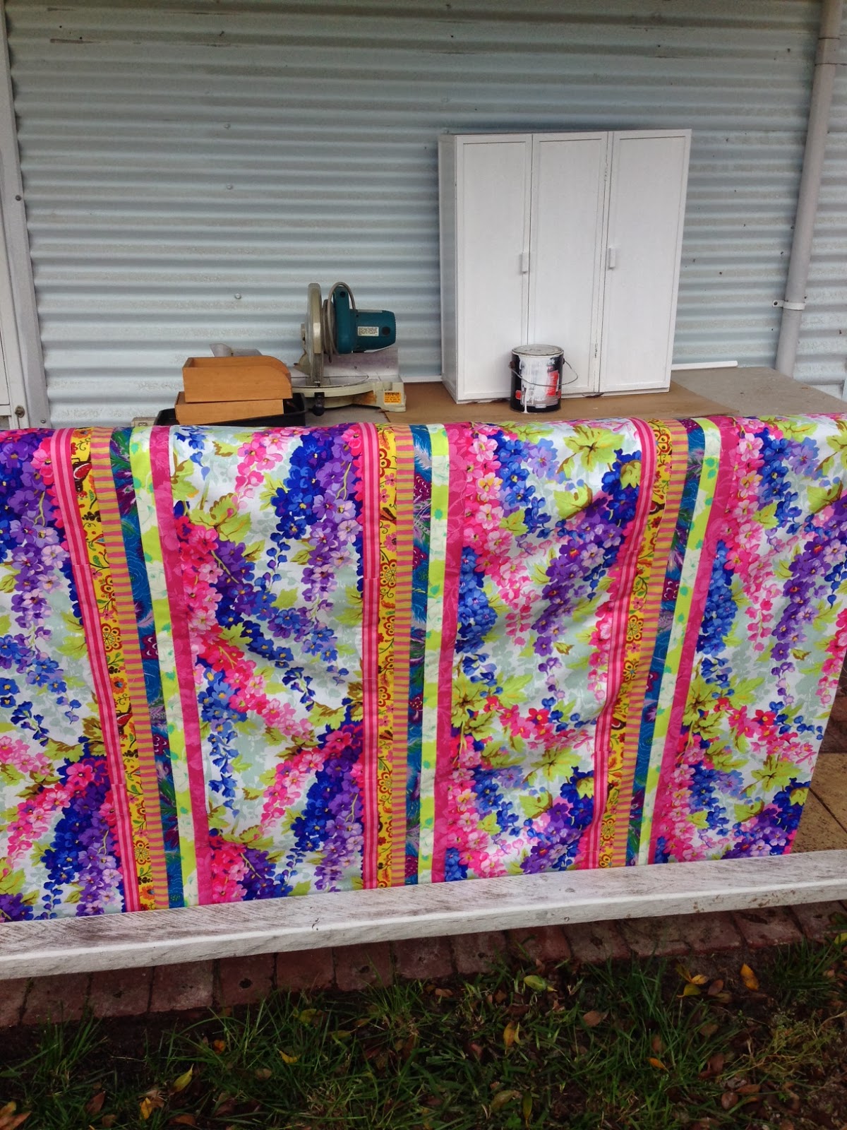 Purth Stitch Knit Witch: Hammock Quilt Ta-Dah