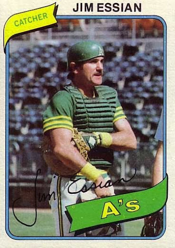 1980 Topps Baseball: #341 Jim Essian
