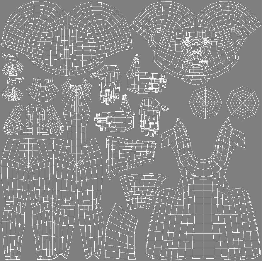 A Creator's Trove: UV maps