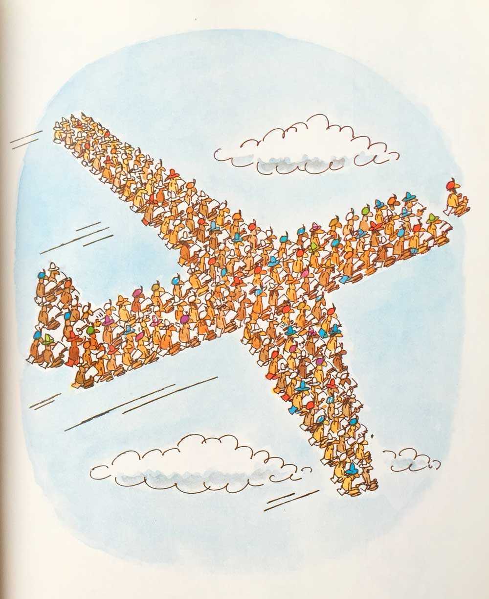 ECC Cartoonbooks Club: Le Petit Monde de Pat Mallet / Wie das Leben so ...