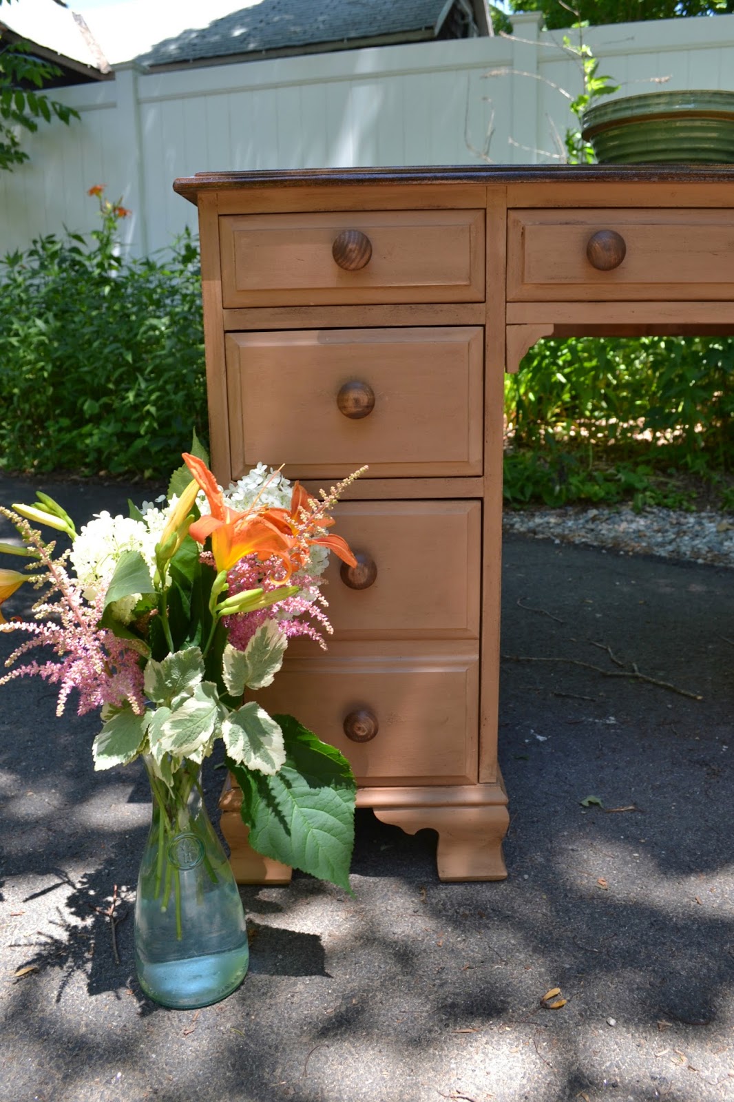 Heir and Space: A Solid Maple Desk