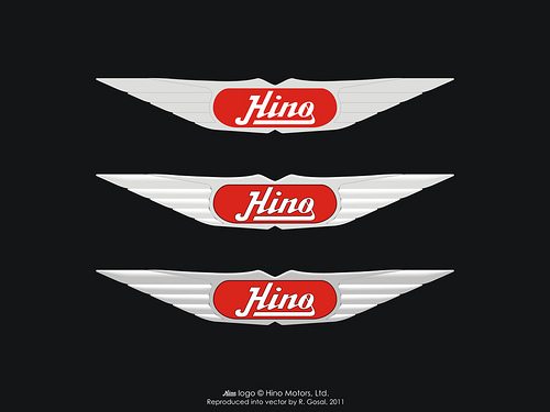 History of All Logos: All Hino Logos
